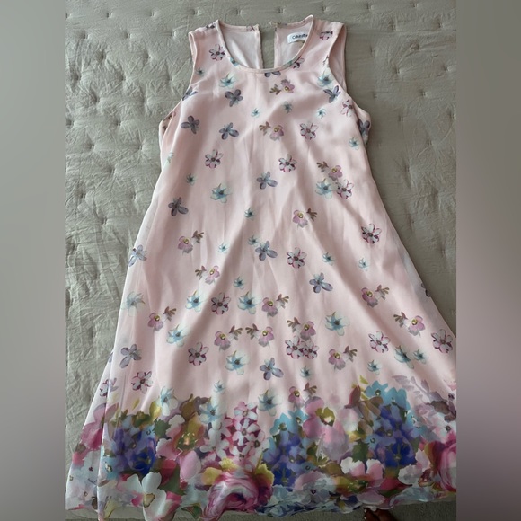 Calvin Klein | Dresses | Calvin Klein Pink Dress | Poshmark